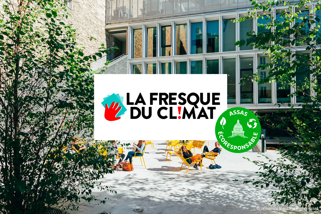 Inscriptions aux ateliers de la Fresque du Climat | Université Paris-Panthéon-Assas
